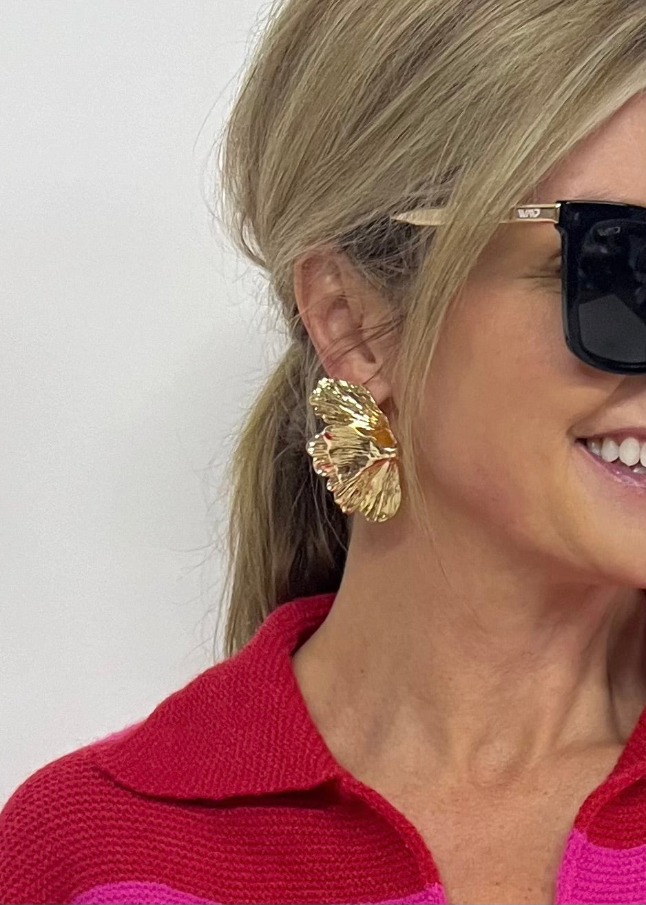 Lyla Gold Earrings – shop chartreuse