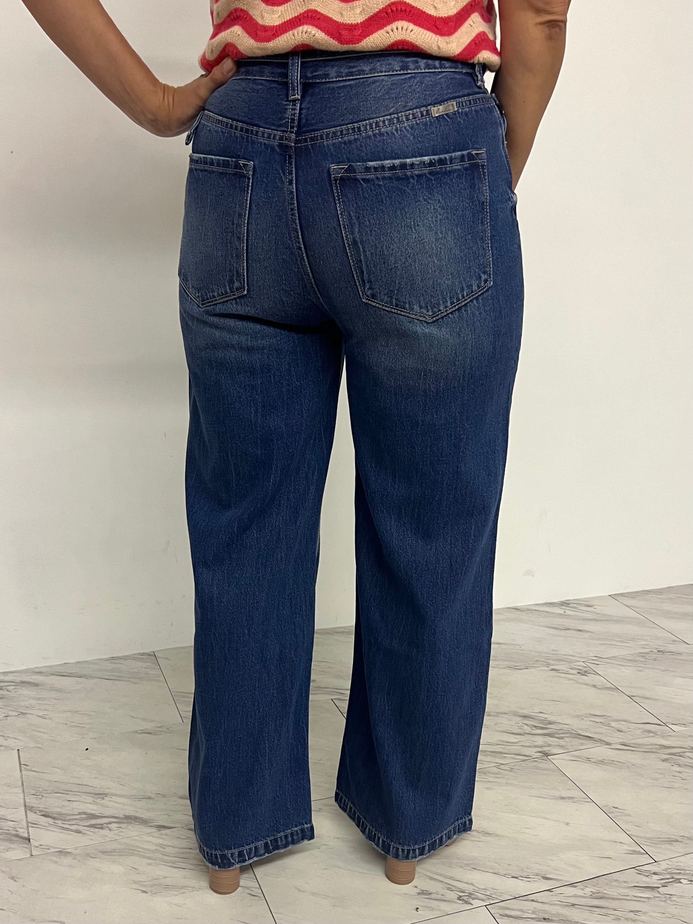 Delaney Wide Leg Denim – shop chartreuse