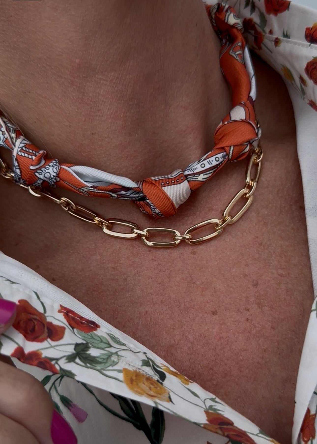 Winchester Scarf + Chain Necklace – shop chartreuse